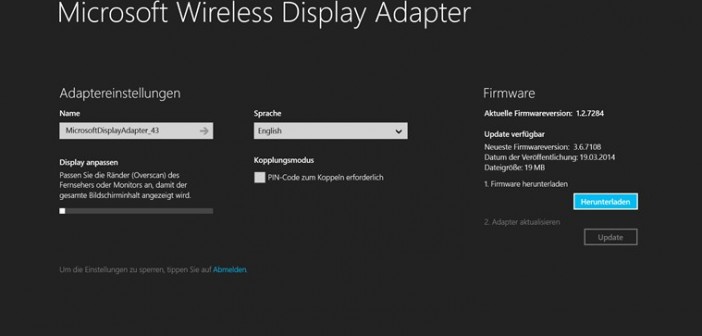 Microsoft Wireless Display Adapter App